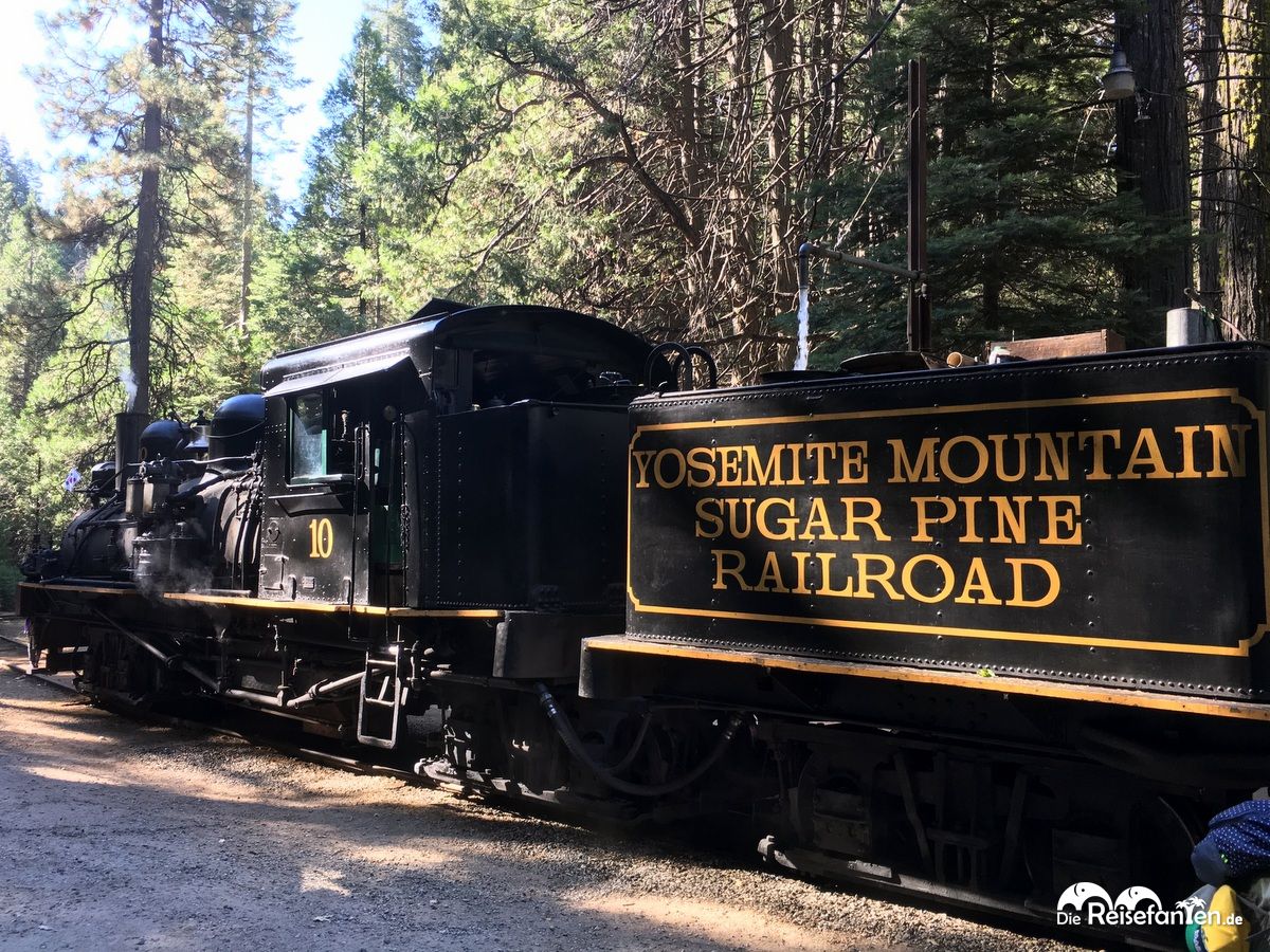 Die Yosemite Mountain Sugar Pine Railroad - reisefanten.de
