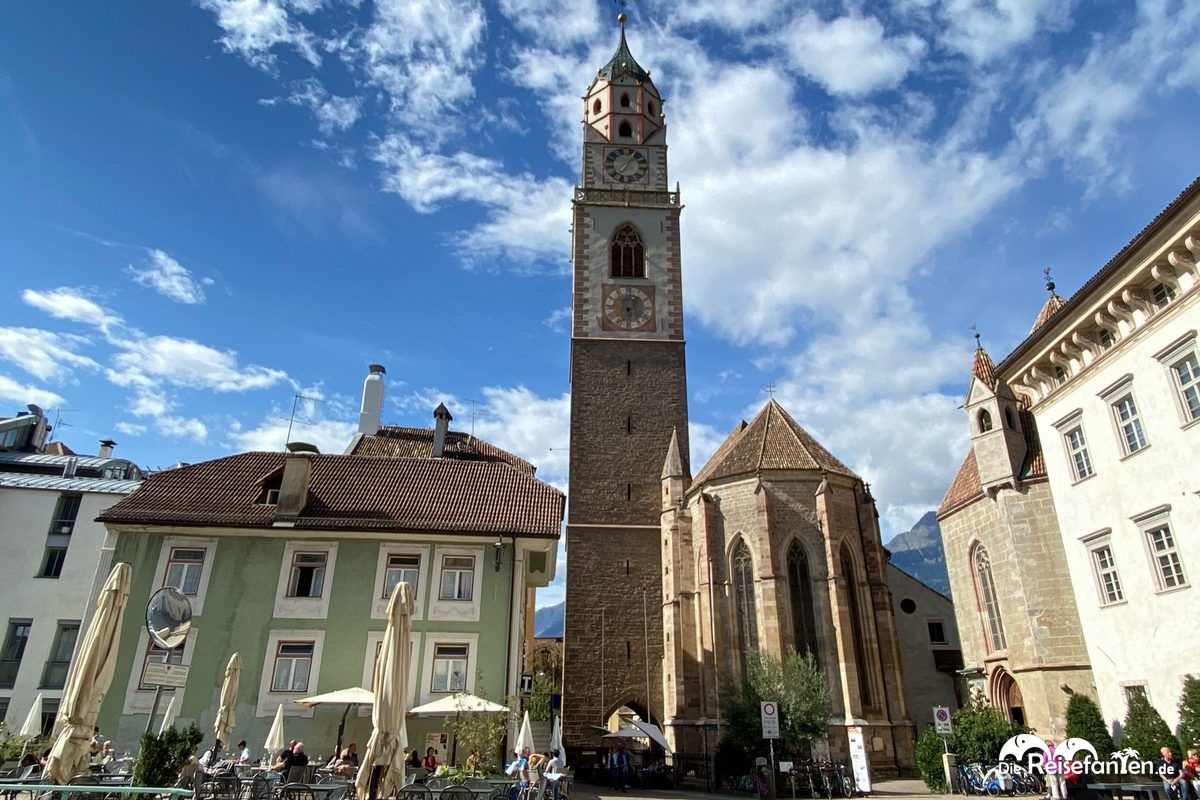 Entlang der Passerpromenade in Meran - reisefanten.de
