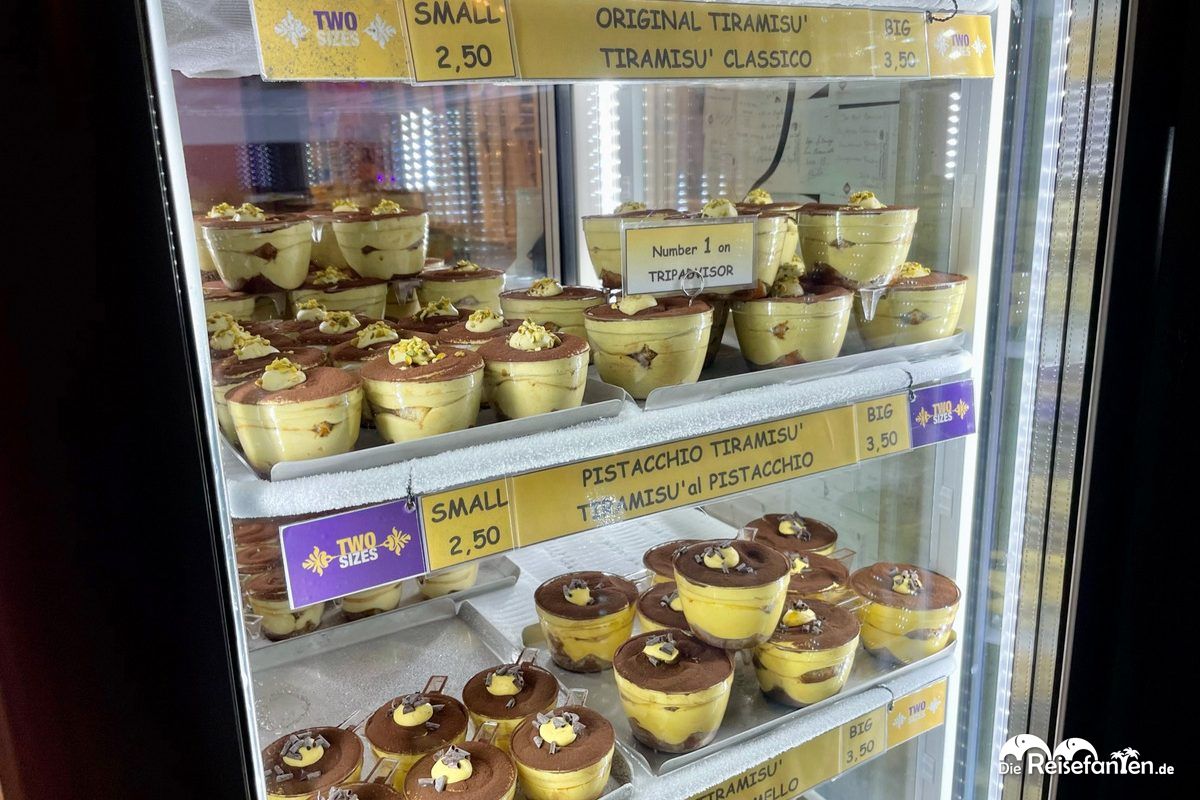 Tiramisu to go im Two Sizes in Rom - reisefanten.de